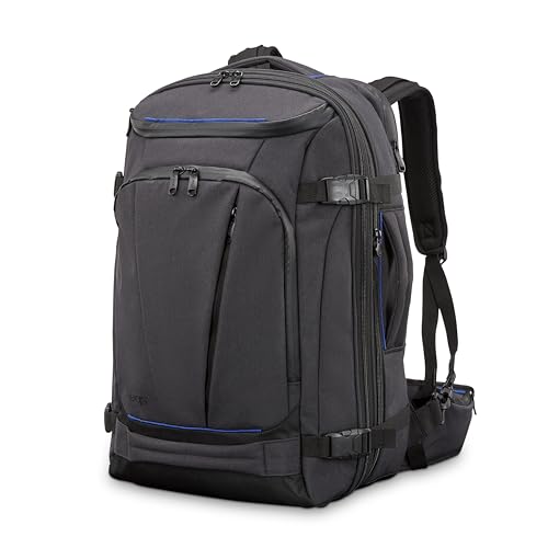 eBags Mother Lode DLX Travel Backpack - Bags (Black/Blue) | Amazon ...