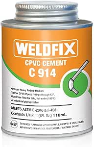 Asmaco Weld-fix Contact Cement Cpvc Glue - 118ml,24 Pieces: Buy Online ...