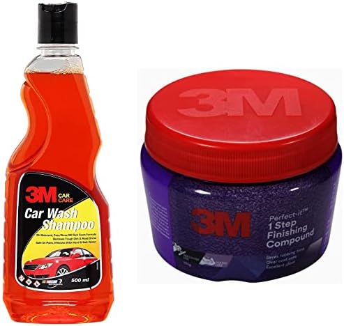 3M IA260166391 Auto Specialty Shampoo (500 ml) & IA260165237 Perfect-It ...