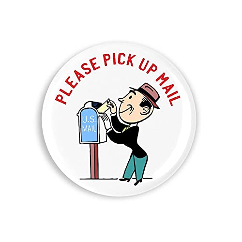 Amazon.com: Retro Comic Outgoing Mail Magnet Please Pick Up Mailbox ...