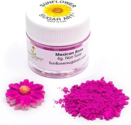 Amazon.com : Sunflower Sugar Art Neon Violet Glow In The Dark Petal ...