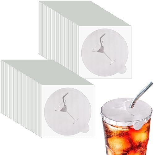 Amazon.com: Drink Protective Cap 100 Pack, drink covers for alcohol ...