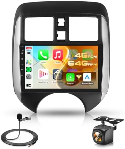 Amazon.com: 4G+64G Android Stereo for Nissan Versa Note 2014-2018 Radio ...