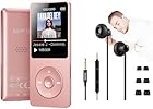 Amazon.com: AGPTEK A02 MP3 Player with Bluetooth 5.3, 1.8 inch Screen ...