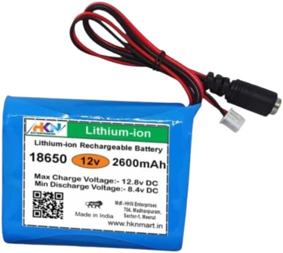 12.8V 6000mAh Lithium Rechargeable Battery with BMS Protection for UPS ...