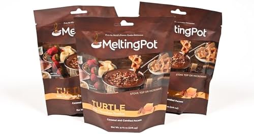 Amazon.com: Melting Pot Chocolate Fondue; Mini Chocolate Wafers For ...