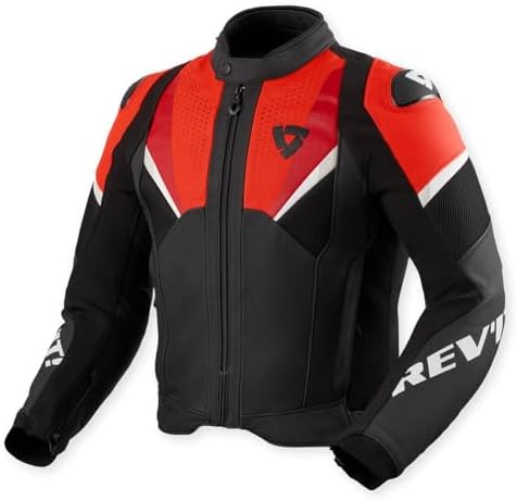 Amazon.fr : REV'IT! Revit Automate Blouson en cuir de moto perforé ...