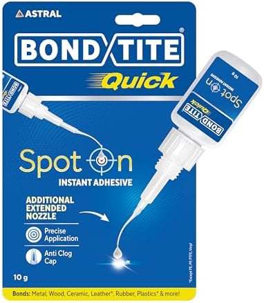 Bondtite Quick Spot-On Instant Adhesive, DIY Repairs, Crafts, and ...