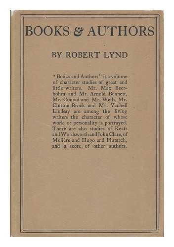 Books and Authors: Lynd, Robert: Amazon.com: Books