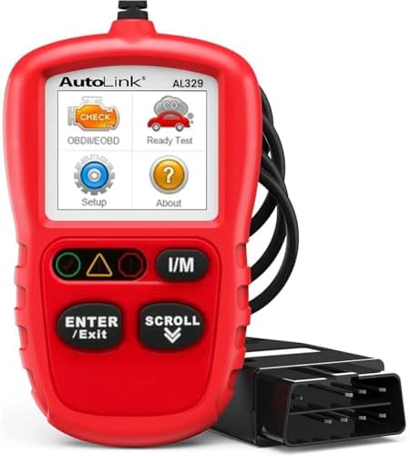 Amazon.com: Autel Autolink Al329(Upgraded AL319) Code Reader OBDII ...