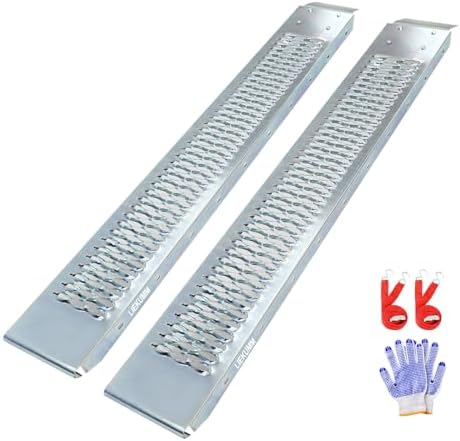 LIEKUMM Van Ramps, 153 x 22.5cm Loading Ramps, 400kg Capacity ...