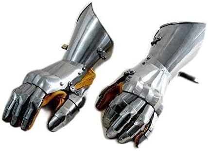 Amazon.com: NauticalMart Armor Medieval Steel Gauntlets : Sports & Outdoors