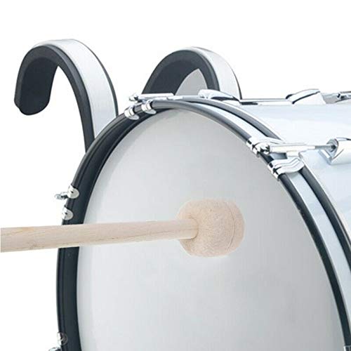 WHIZZO 1PC Timpani Mallets Precussion Drumsticks Soft Felt Head Wood ...