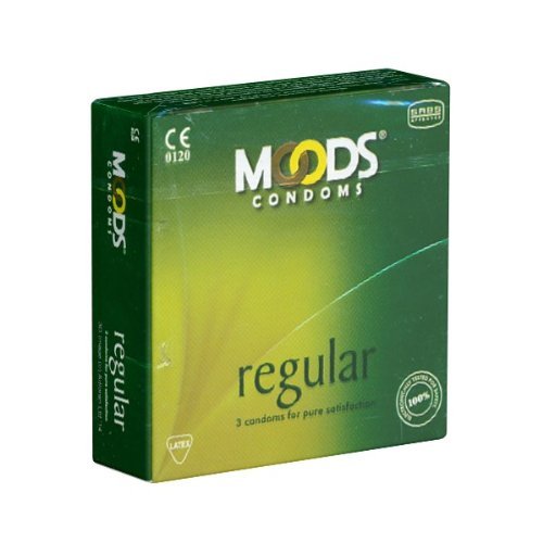 Buy Moods Condom - Regular, 3 * 3 Piece Pack Online at Low Prices in ...