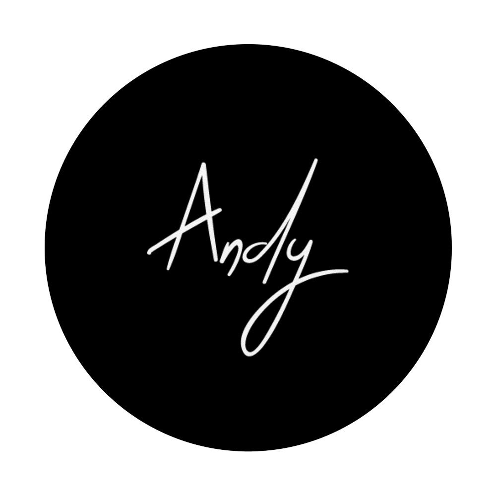Andy Name Cursive