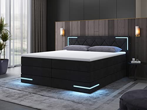 Boxspringbett mit Led – Die 15 besten Produkte im Vergleich - Heim ...