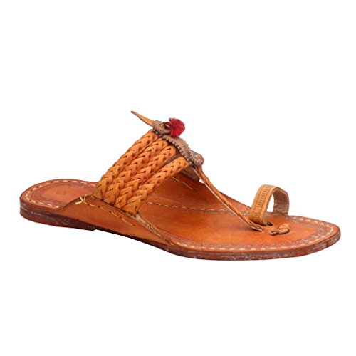 Indian Traditional Stylish and Trendy Handmade Leather Kolapuri Chappal ...