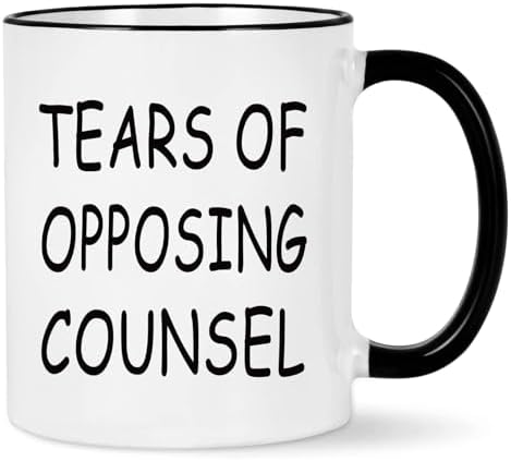 Amazon.com: WENSSY Lawyer Gifts for Lawyer, Tears of Opposing Counsel ...