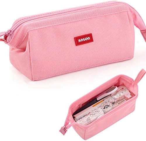 Amazon.com: iSuperb Foldable Pencil Case Zipper Big Capacity Canvas ...