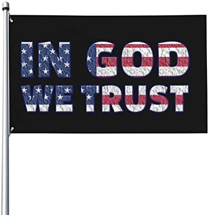 Amazon.com : Anley Fly Breeze 3x5 Foot In God We Trust Flag - Vivid ...