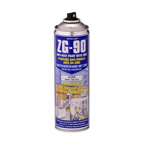 Action Can 1936 Model ZG-90 Cold Zinc Galvanising Paint and Colour, 500 ...