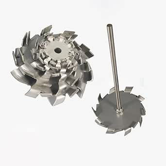 1 Set Lab 304 Stainless Steel Sawtooth Disc Stirrer Agitator with ...