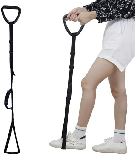 Amazon.com: 45 inches Adjustable Leg Lifter Strap with Non Slip Padded ...