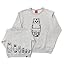 Amazon.co.jp: OJICO 日本製 スウェット 「NEKO-RYOSHKA」（ネコリョーシカ） ユニセックスS チャコールグレー 猫 動物 【Official】 : ファッション