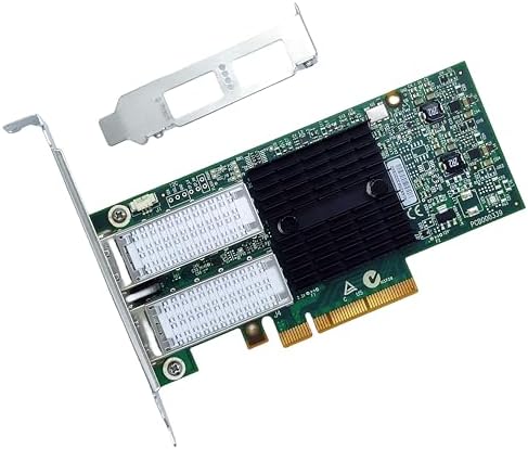 Amazon.com: 40Gb Ethernet 40GbE QSFP+ PCI-E Card Network Adapter Dual ...