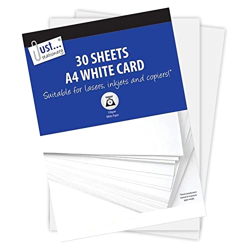 HiFEN A4 White Card 150 GSM Sheets Paper Office Home Copy Printing ...