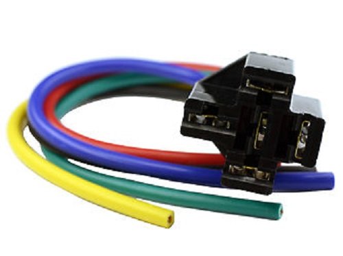 Amazon.com: Relay Socket / Pigtail for 5-prong Relays, CEC Industries ...