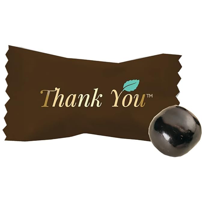 Amazon.com : Stoge Thank You Chocolate, Mint Candies Covered Butermints ...