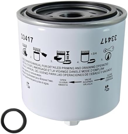 Amazon.com: 33417 Fuel Water Separator Filter Compatible with Ford F ...