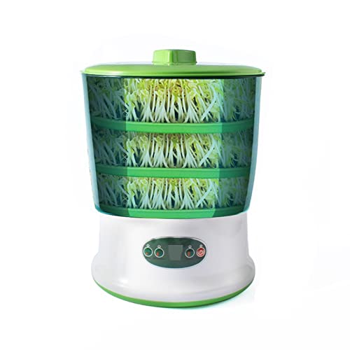 Buy Germination Trays Intelligent Bean Sprouts Maker Thermostat Green ...
