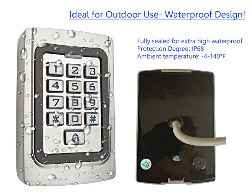 Supreform IP68 Waterproof Universal 12V 24VDC Metal Case Digital Wired ...