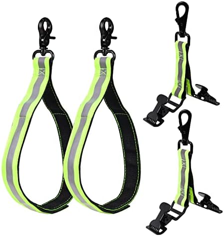 4pcs Glove Safety Straps, Including 2pcs Adjustable Glove Straps and ...