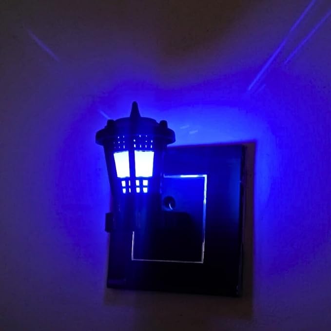 Buy Neil-Kart Dim Light LED Lantern Night Lamp with Plug 0.5 Watts Low ...