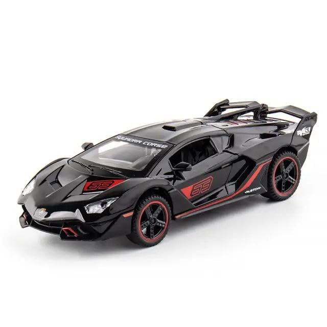 VARIYA ENTERPRISE Metal Pull Back Diecast Car 1:32 Lamborghini Sc18 ...