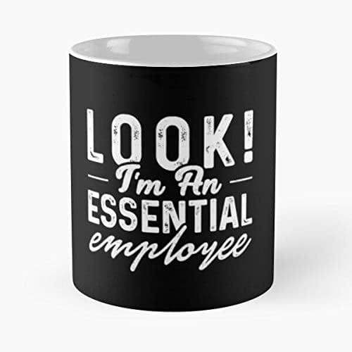 Amazon.com: Essential Worker Shirt - Classic Mug Coffee 11oz White ...