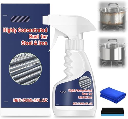 Amazon.com: Yiueoiar Rust Remover Spray for Metal, Powerful Rust ...