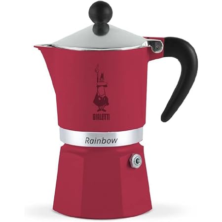 Amazon.com: Bialetti Rainbow Moka Pot – 3 Cup Espresso Maker With ...