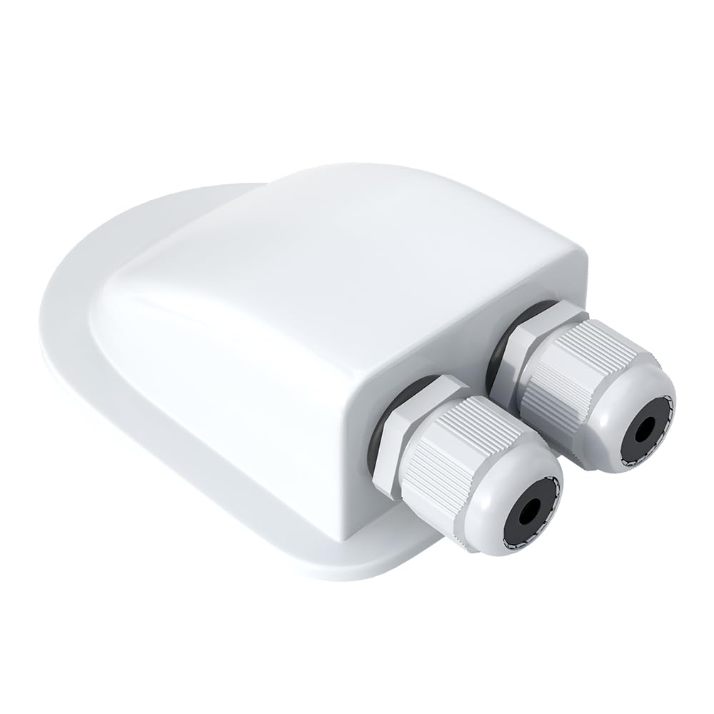 Snapklik.com : XGGYA Solar Double Cable Entry Gland Box,ABS Cable Entry ...