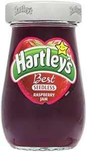 Hartley's Best Seedless Raspberry Jam 250g - Pack of 6 : Amazon.co.uk ...