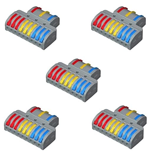 Besillia Lever Wire Connectors Conductor Compact Quick Wiring, Push in ...