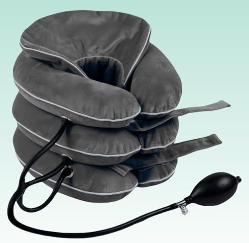 Amazon.com: Neck Cervical Collar, Cervical Traction Device Neck Pain ...