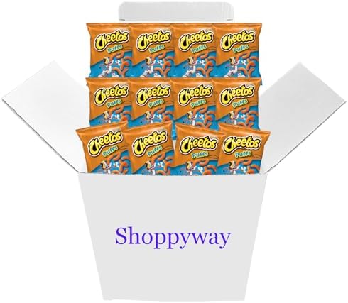 Amazon.com: Cheetos Puffs Cheese Flavored Snacks, 1.375 Oz Bags, Pack ...