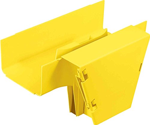 Amazon.com: Panduit FRVT6X4YL Vertical Raceway Tee Fitting, Yellow ...