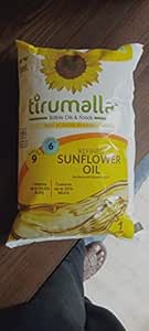 AAPLA-tirumalla sunflower oil Pack Of - (1 Liter, 2) : Amazon.in: Grocery & Gourmet Foods