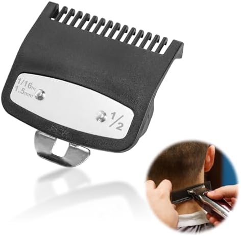 Amazon.com: Oreutkd Professional 1/2 Hair Clipper Guards Cutting Guides ...