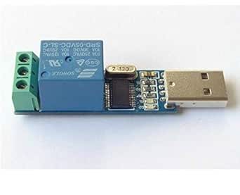 Amazon.com: Relays LC USB-1 Type USB Relay Module USB Smart Control ...